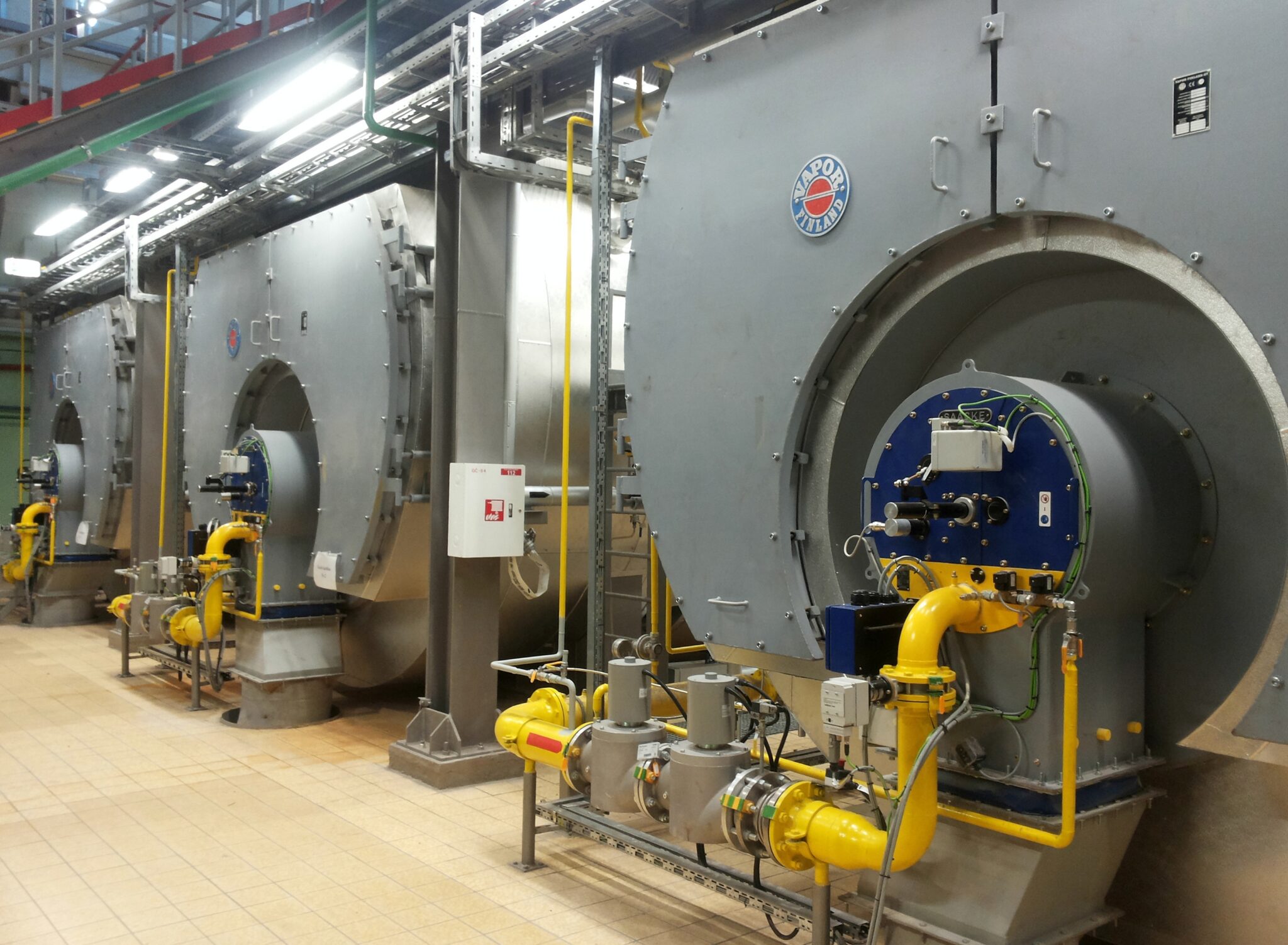 Biofuel and steam boiler house - Iremas