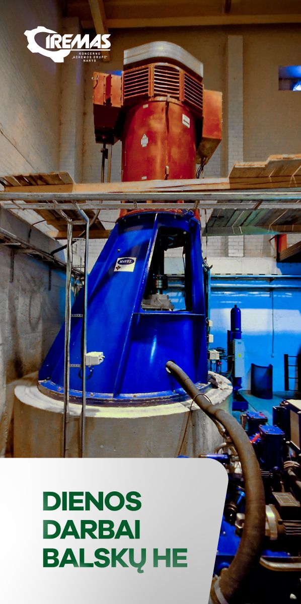 Repair Works at the Balskai Hydropower Plant - Iremas